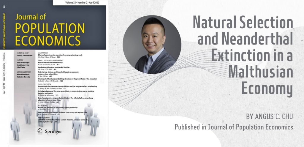 Angus C. CHU: Natural Selection and Neanderthal Extinction in a ...