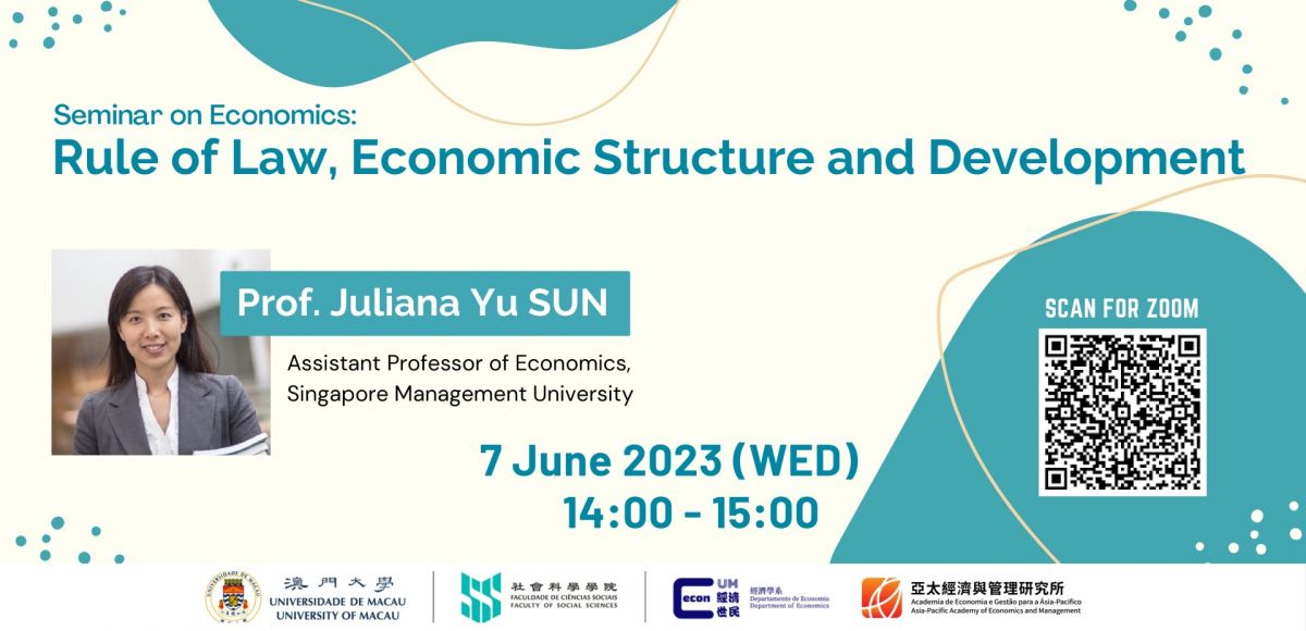 University Home - Department of Economics - University of Macau