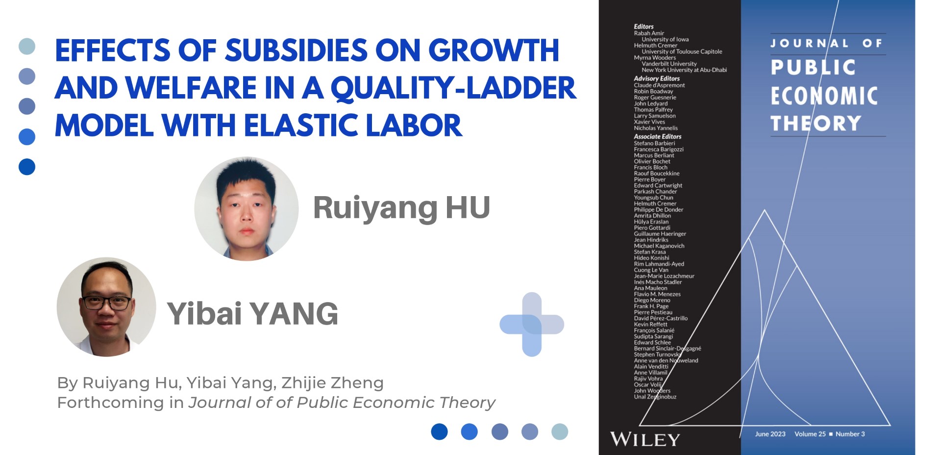 Hu, R., Yang, Y. and Zheng, Z.. Effects of subsidies on growth and ...